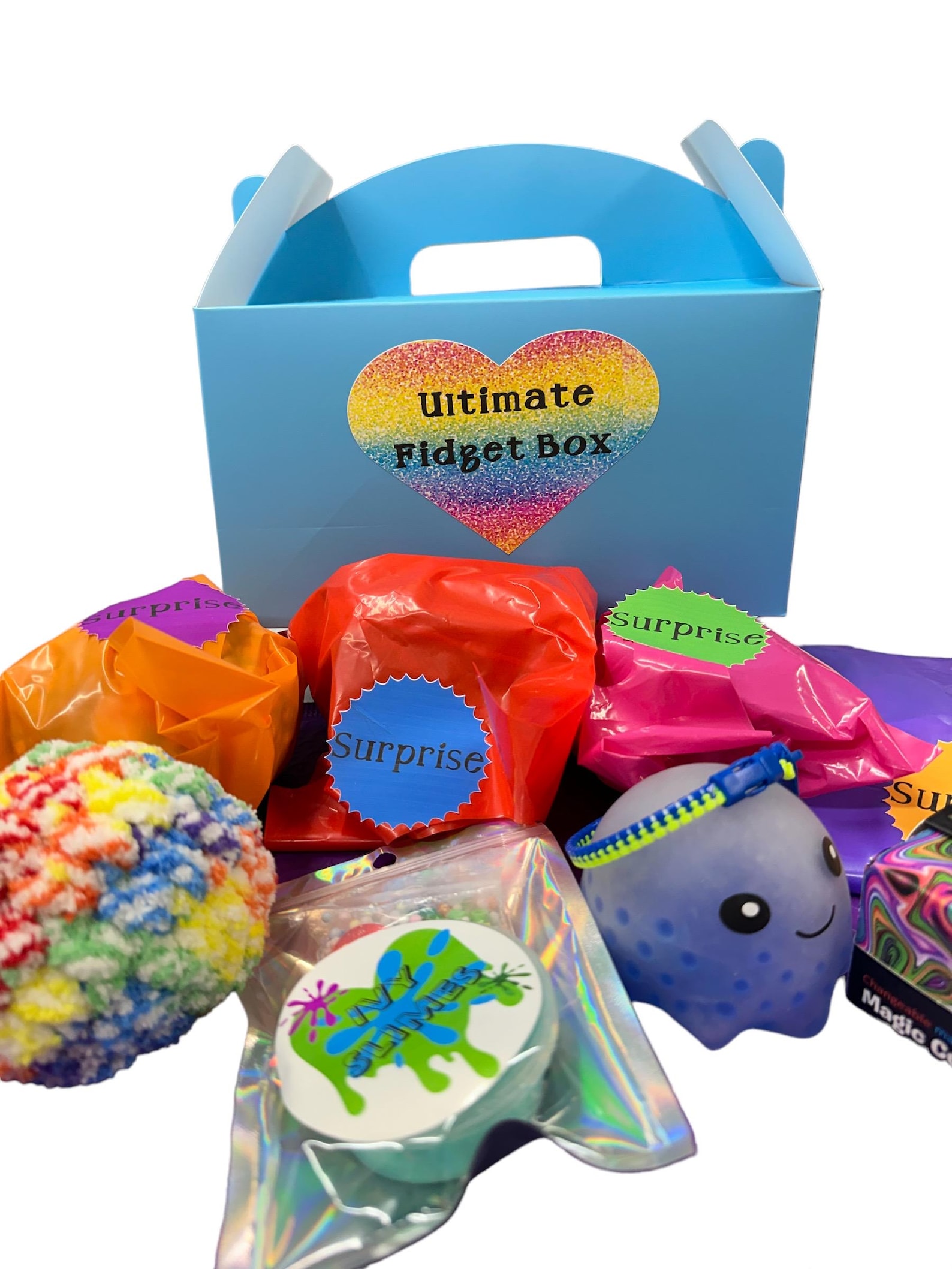 Ultimate Fidget Mystery Box - Sensory Toolkit for ADHD and Anxiety ...