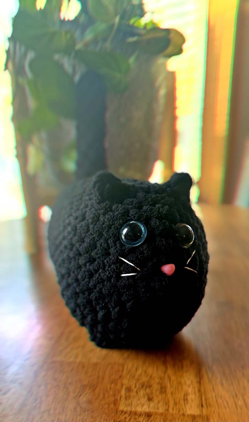 Weighted Stuffed Animal - Crochet Loaf Cat - Large - Etsy UK