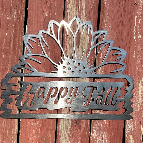 Happy Fall Sign - Etsy