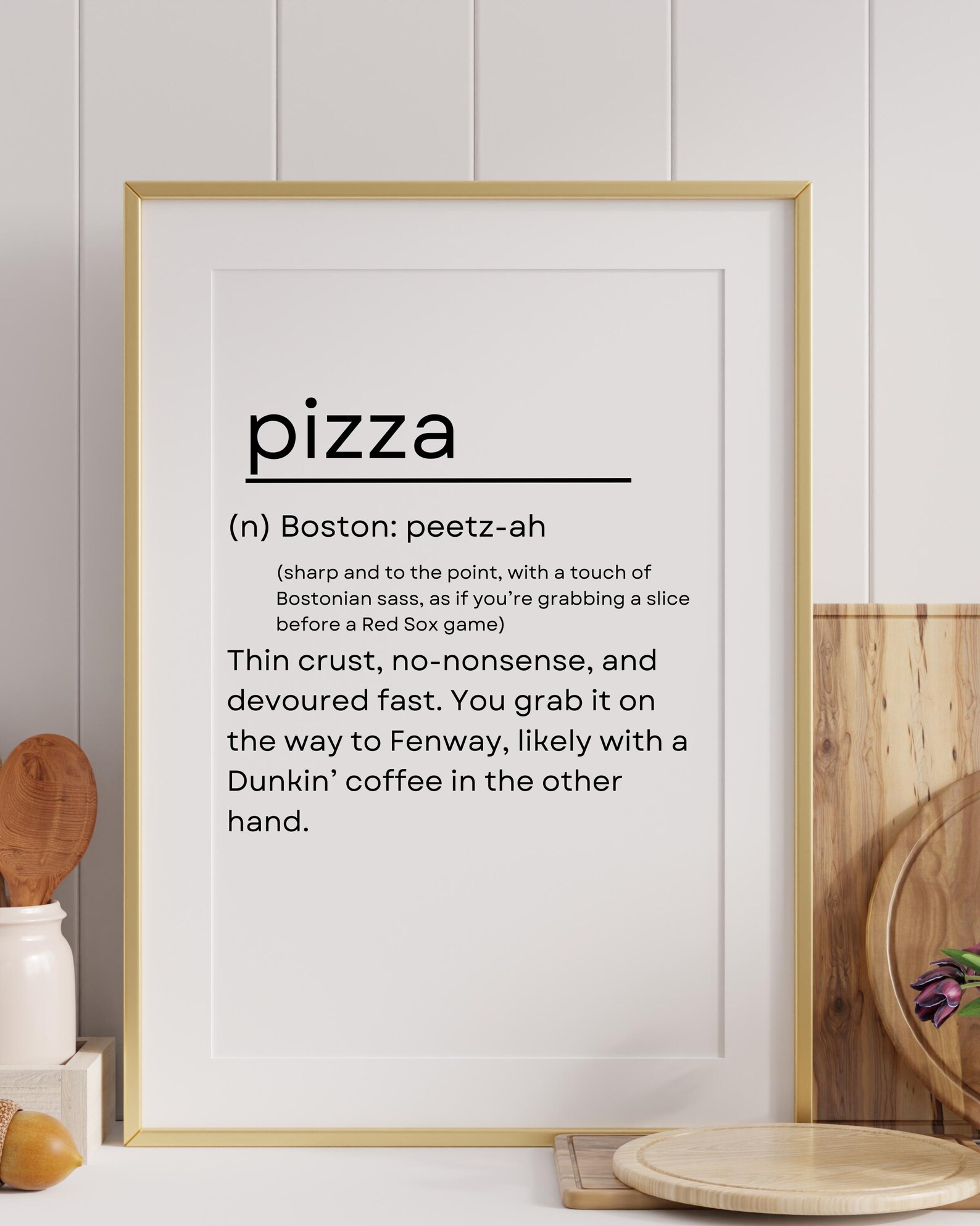Boston Pizza Definition: A Digital Download for Pizza Lovers - Etsy