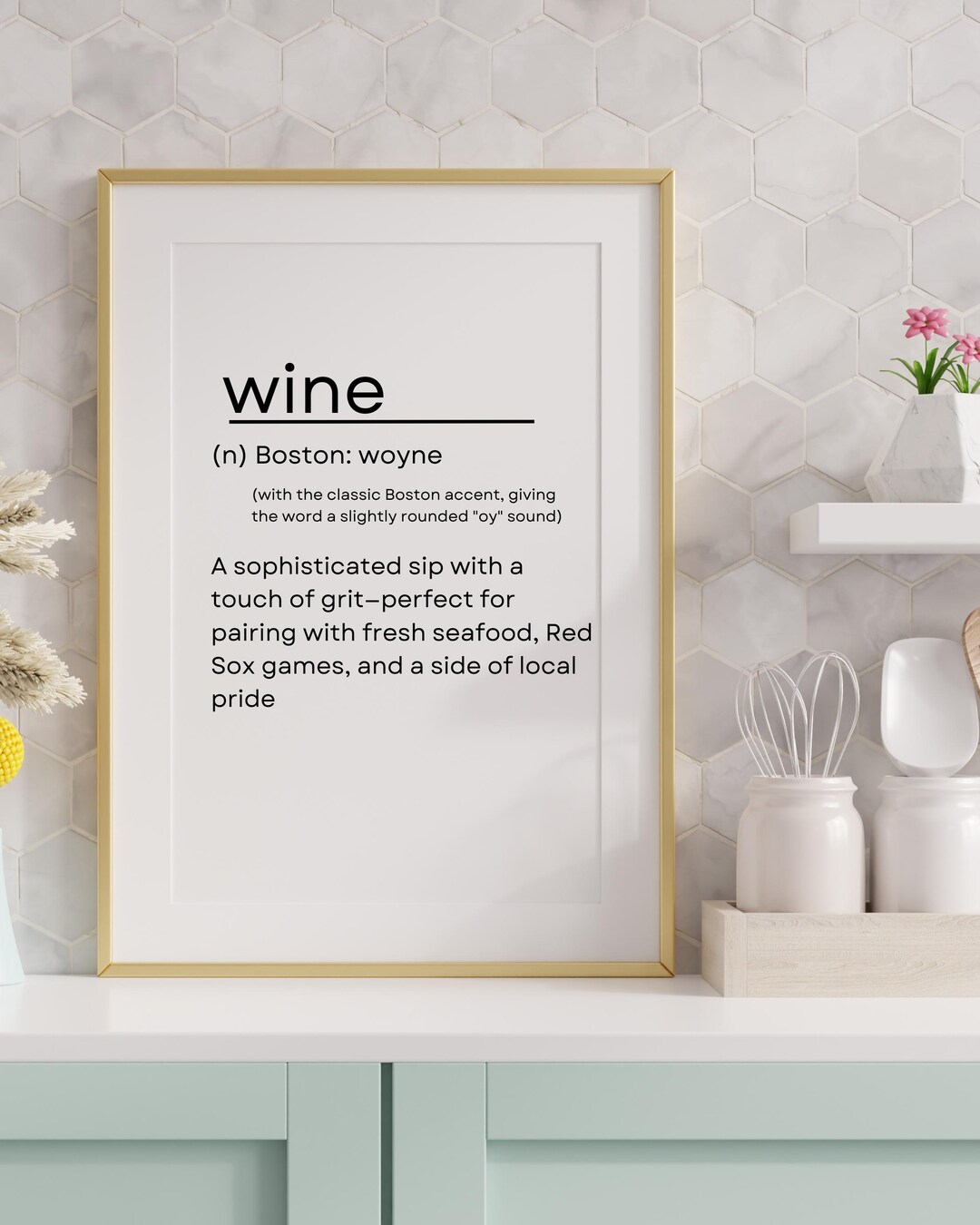Boston Wine Definition: A Digital Download for Wine Lovers - Etsy