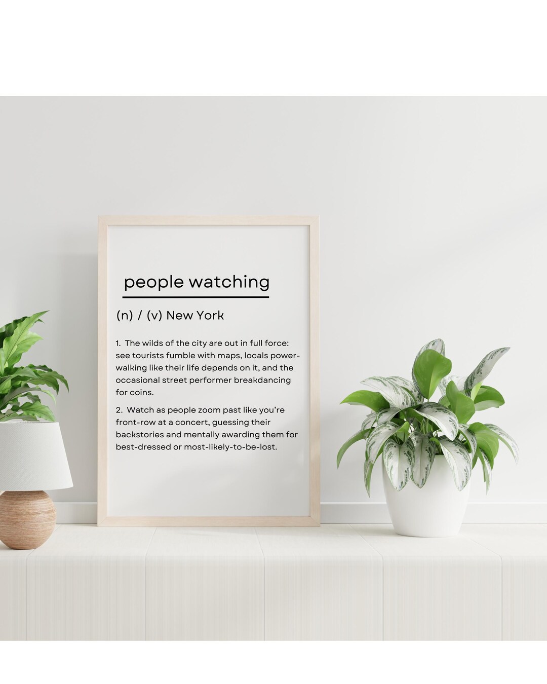 New York People Watching Definition: A Digital Download for People ...