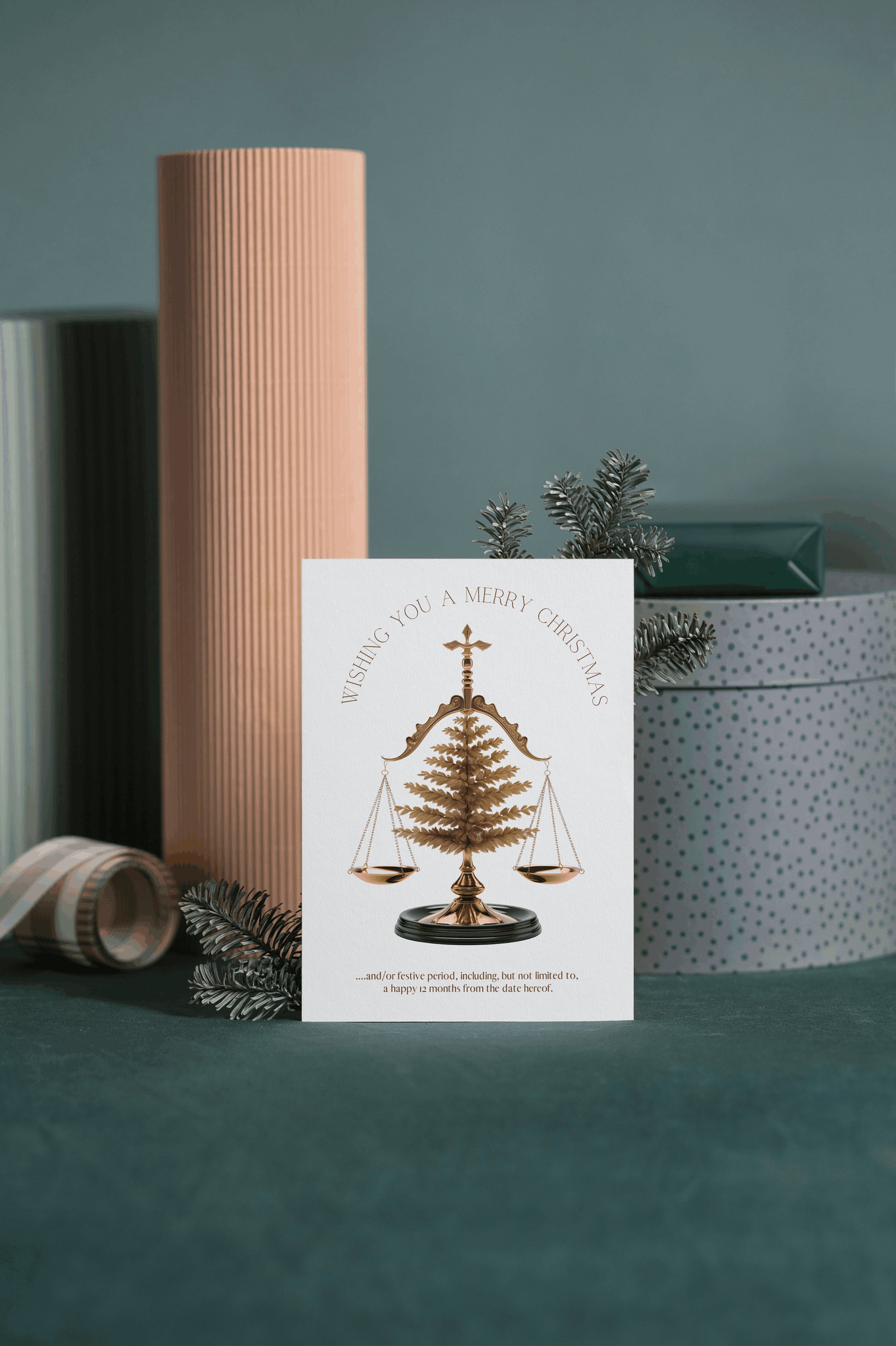 PDF Lawyer Holiday Card Lawyer Christmas Card Attorney Holiday Card Law ...