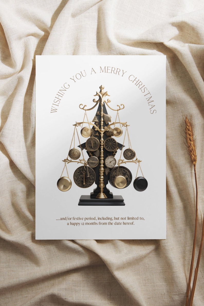 PDF Lawyer Holiday Card Lawyer Christmas Card Attorney Holiday Card Law ...