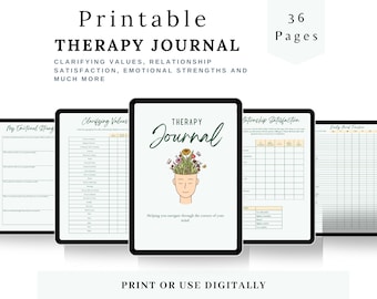 Pre & Post Therapy Notes - Etsy