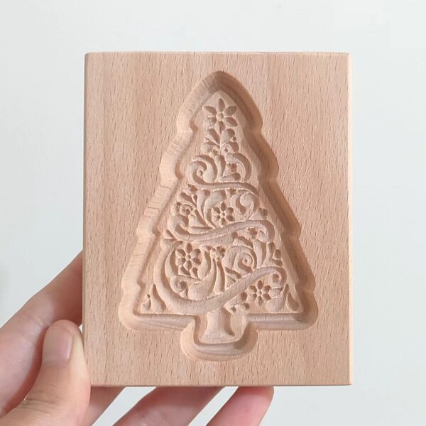 Wooden Cookie Mold - Etsy