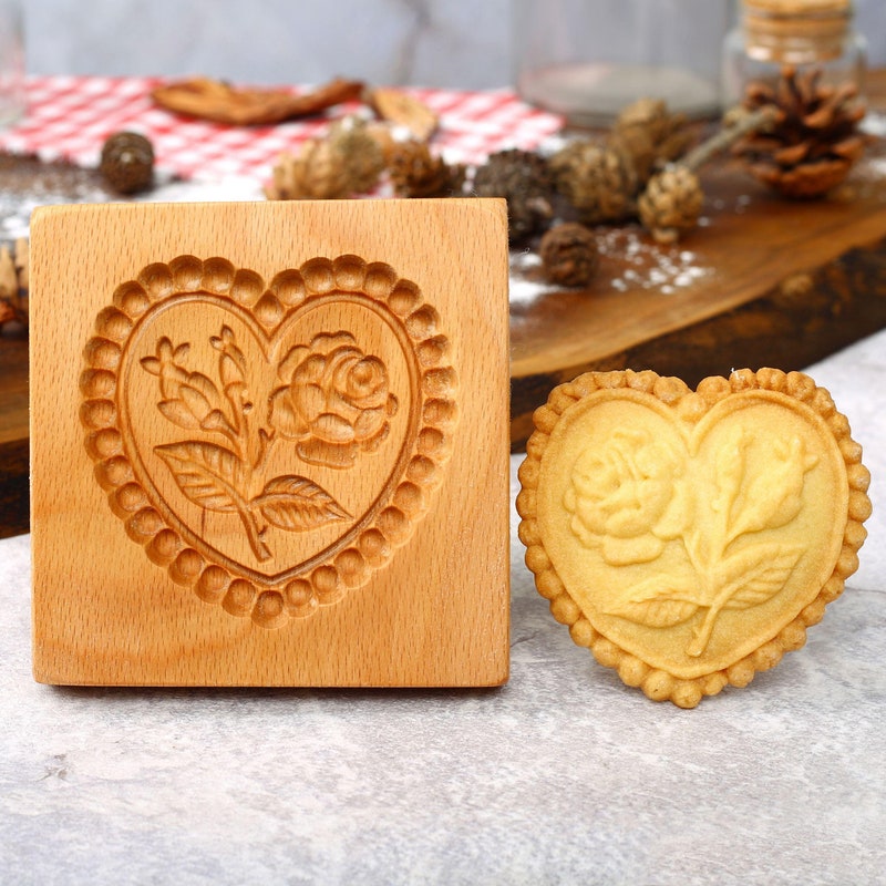 Rose Cookies Moldes - Etsy