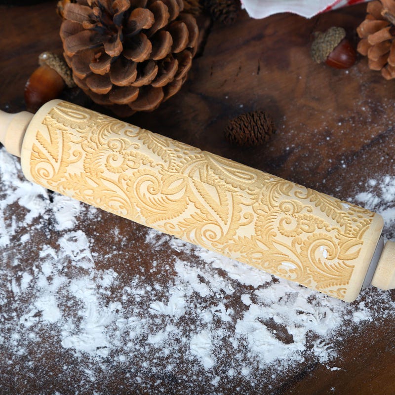 Rolling Pin Embossed - Etsy
