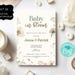 Star Wars Baby Shower Welcome Sign, Grogu Baby Shower Welcome Sign ...