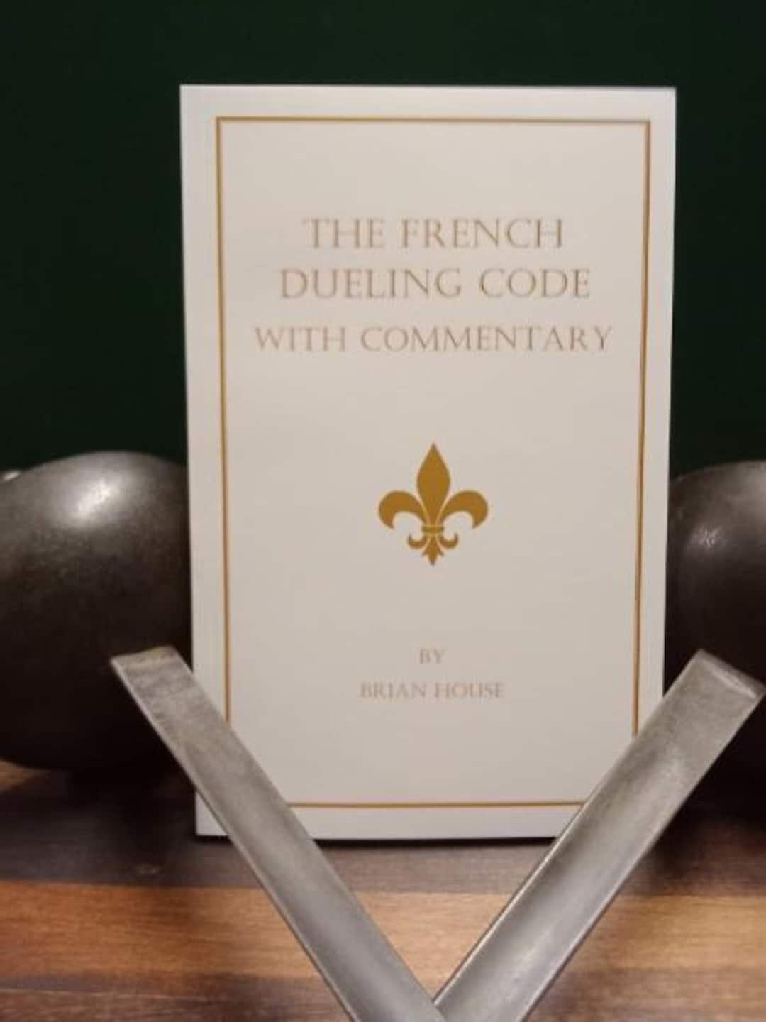 The French Dueling Code With Commentary - Etsy