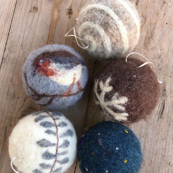 Wool Ornament - Etsy