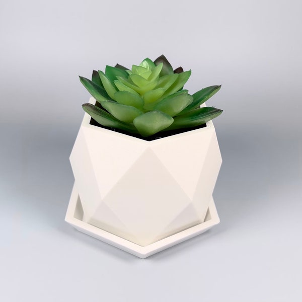Geometric Planter - Etsy