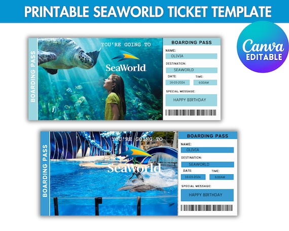 Cupones Imprimibles De Seaworld De San Diego