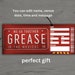 Editable Grease Broadway Surprise Ticket: Printable Musical Theatre ...
