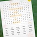 Teacher Pregnancy Reveal Word Search | Classroom Baby Announcement ...