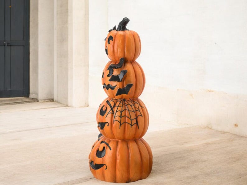 Jack-o-lantern Halloween Decoration - Etsy