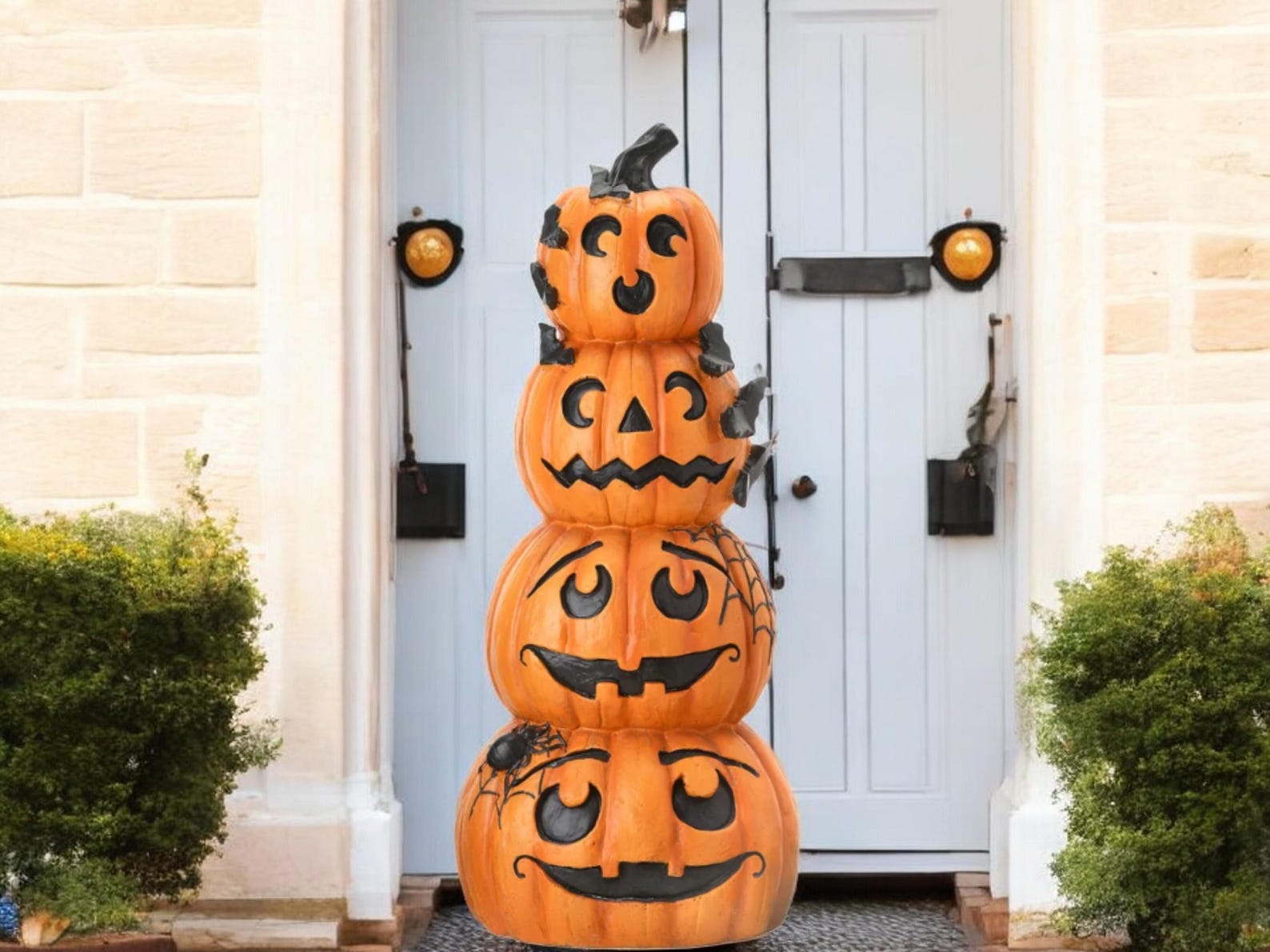 Jack-o-lantern Halloween Decoration - Etsy