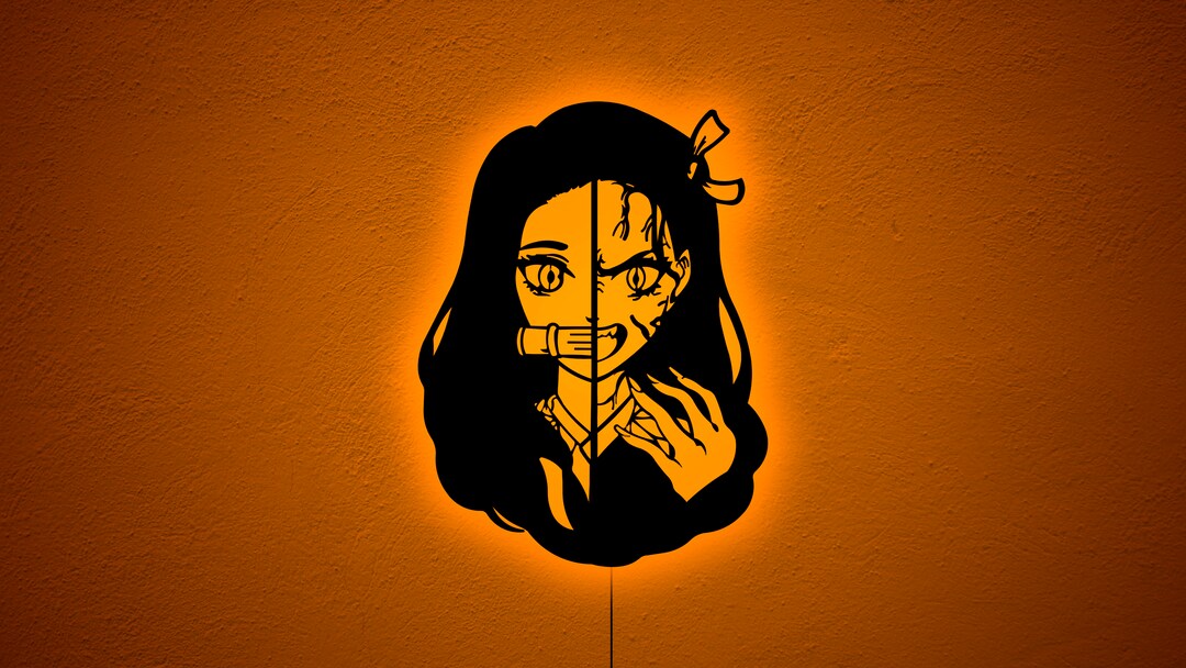 Anime Led Wall Sign Anime Wall Decoration Manga Wall Art - Etsy