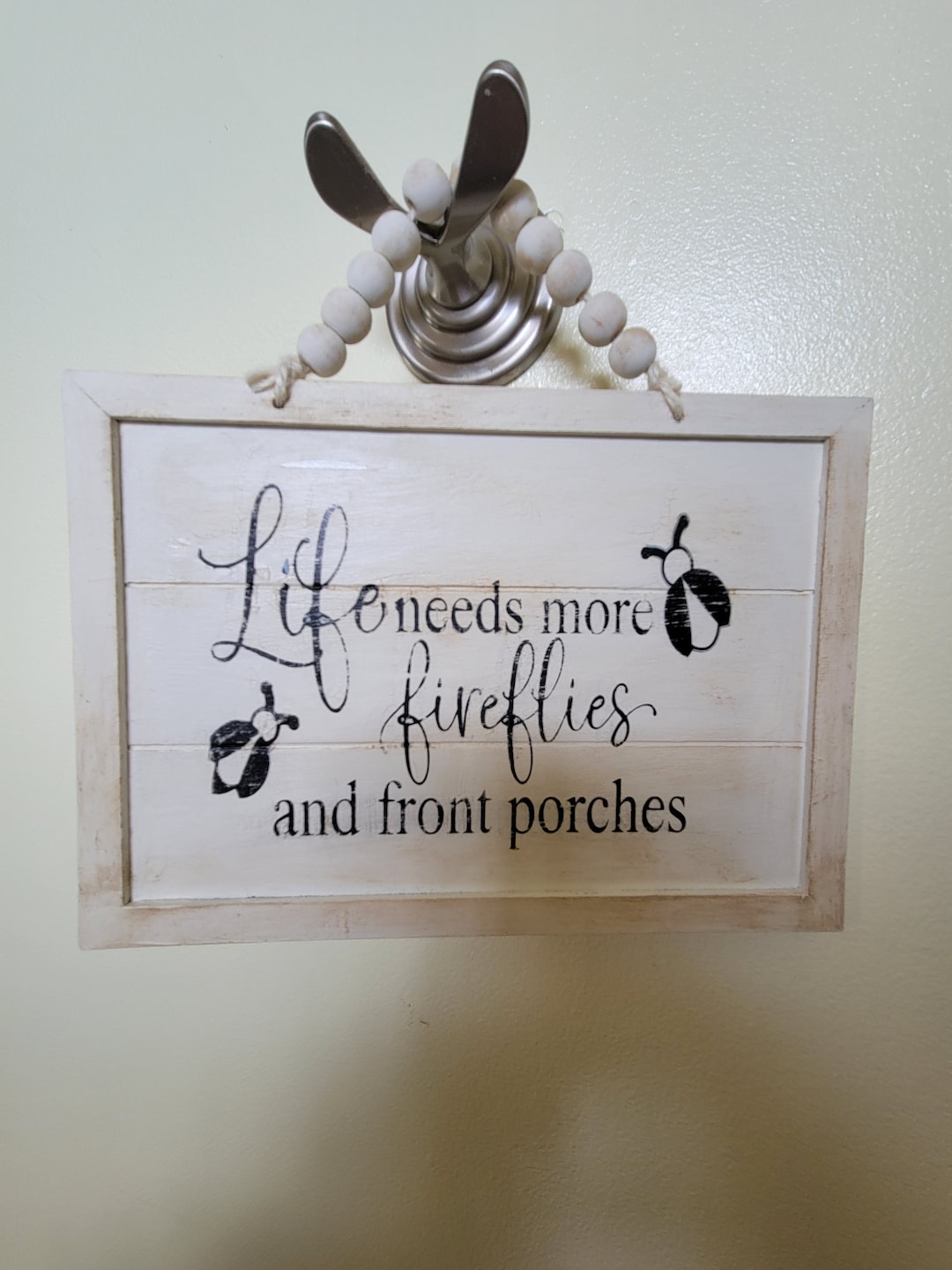 Life Needs More Fireflies and Front Porches. Pallet Sign, Wall Hanging ...