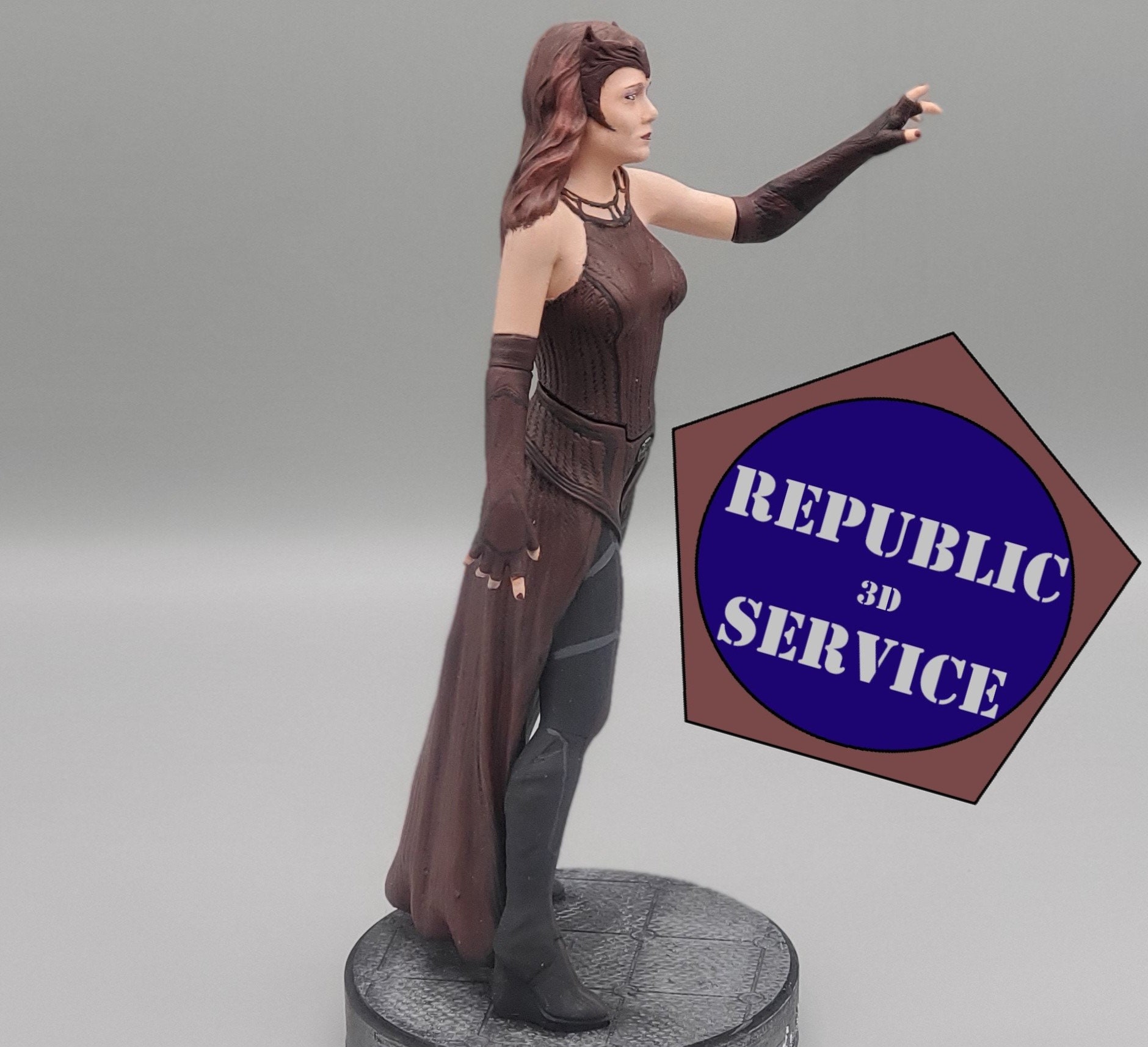 Scarlet Witch 3D Model for Printing Digital Download STL 3D - Etsy ...