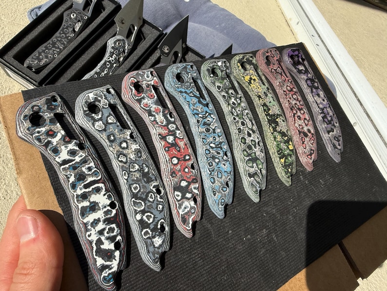 Exotic Microtech Stitch Fatcarbon Scales 100% USA Made, Better Than Oem Fitment! - Etsy