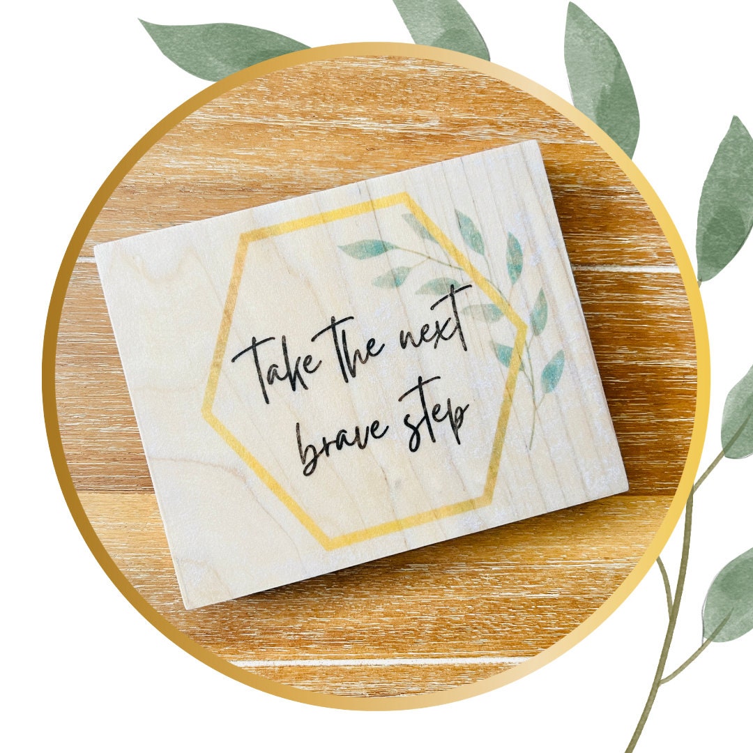 Brave. Table Wood Sign. Table Decor. Home Decor. Rustic. - Etsy