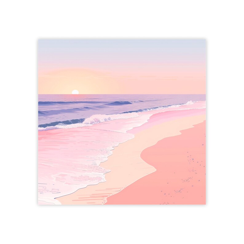 Sticky Notes Beach Sunset Notepads Memos & Lists at Home, School, Work ...