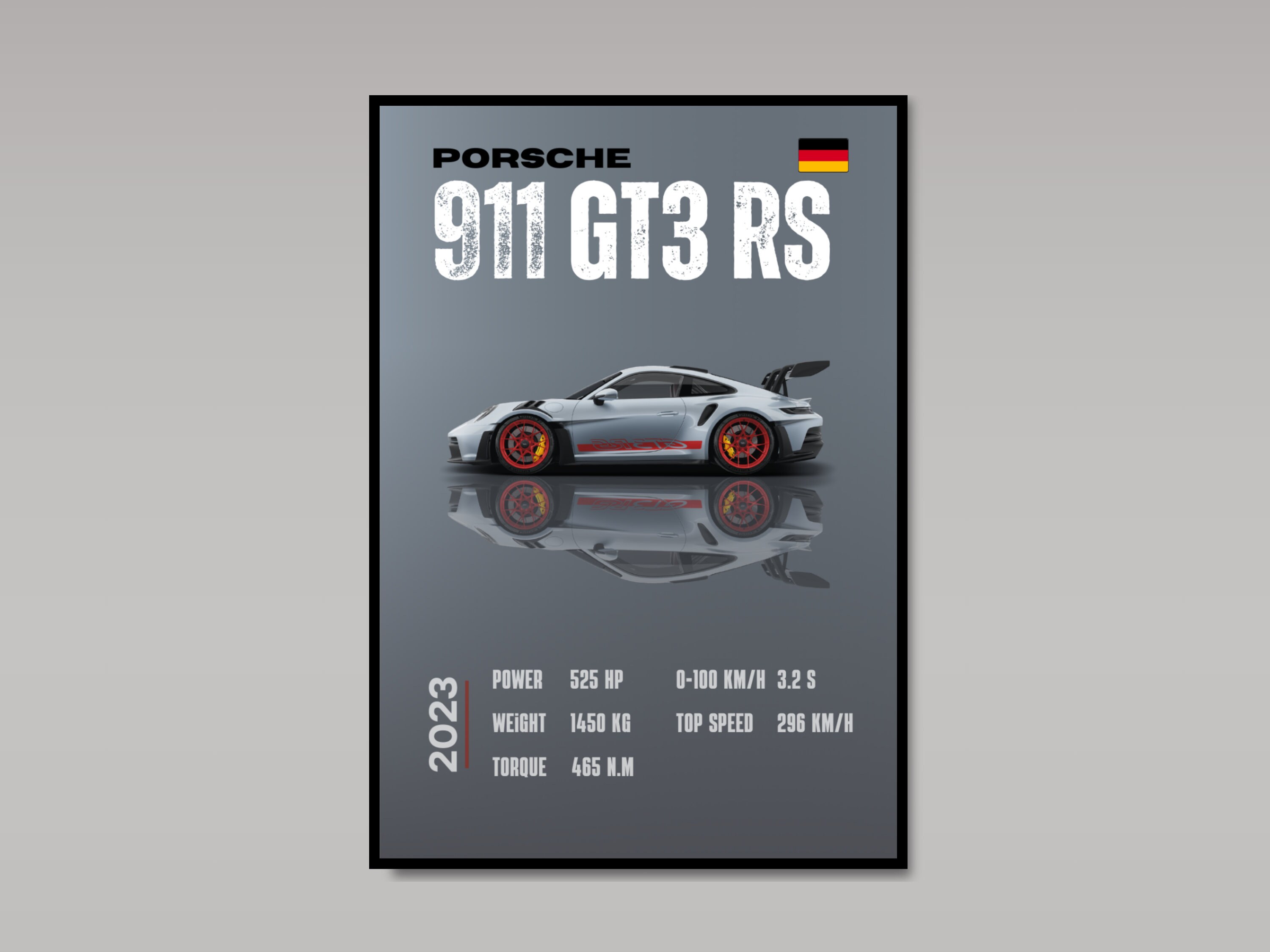 PRINTABLE Custom Car Print. Choose Any Car, Personalised Car Poster ...