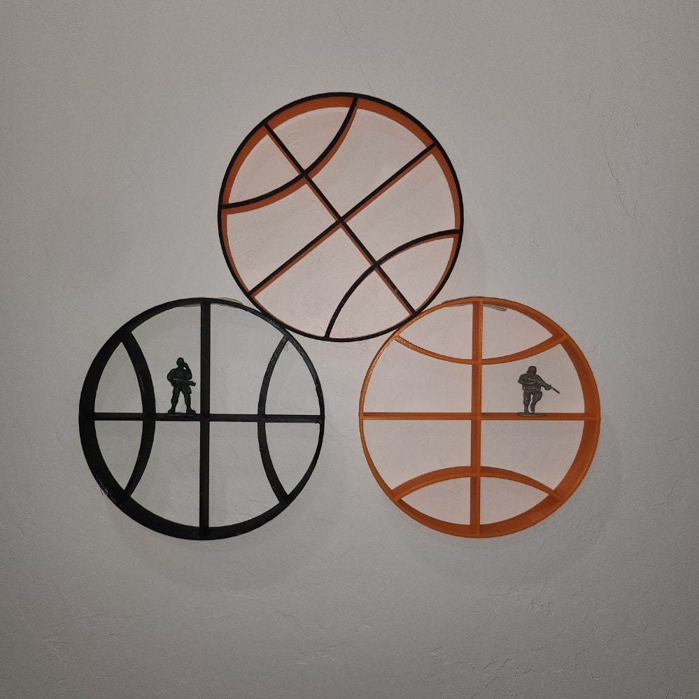 Basketball Shelf (STL File for 3D Printer) - Etsy