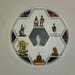 Soccer Ball Shelf - New Larger Sizes (12, 14, & 16-inch Diameter X 2 ...
