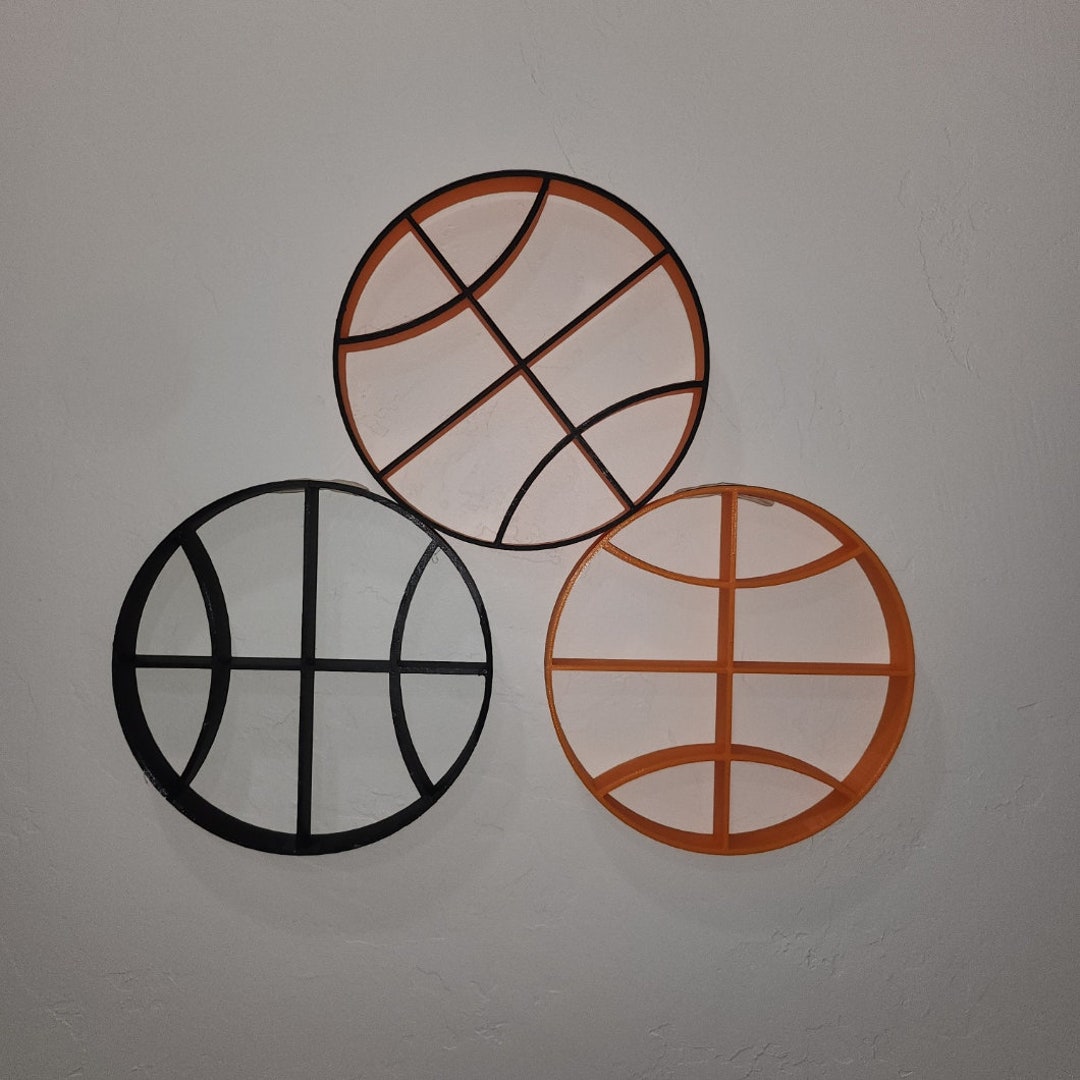 Basketball Shelf (STL File for 3D Printer) - Etsy