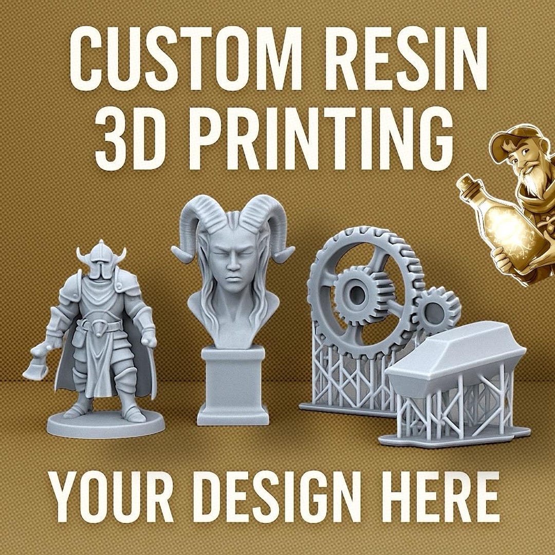 Professional Custom Resin 3D Printing Service: Bespoke Designs Tailored ...