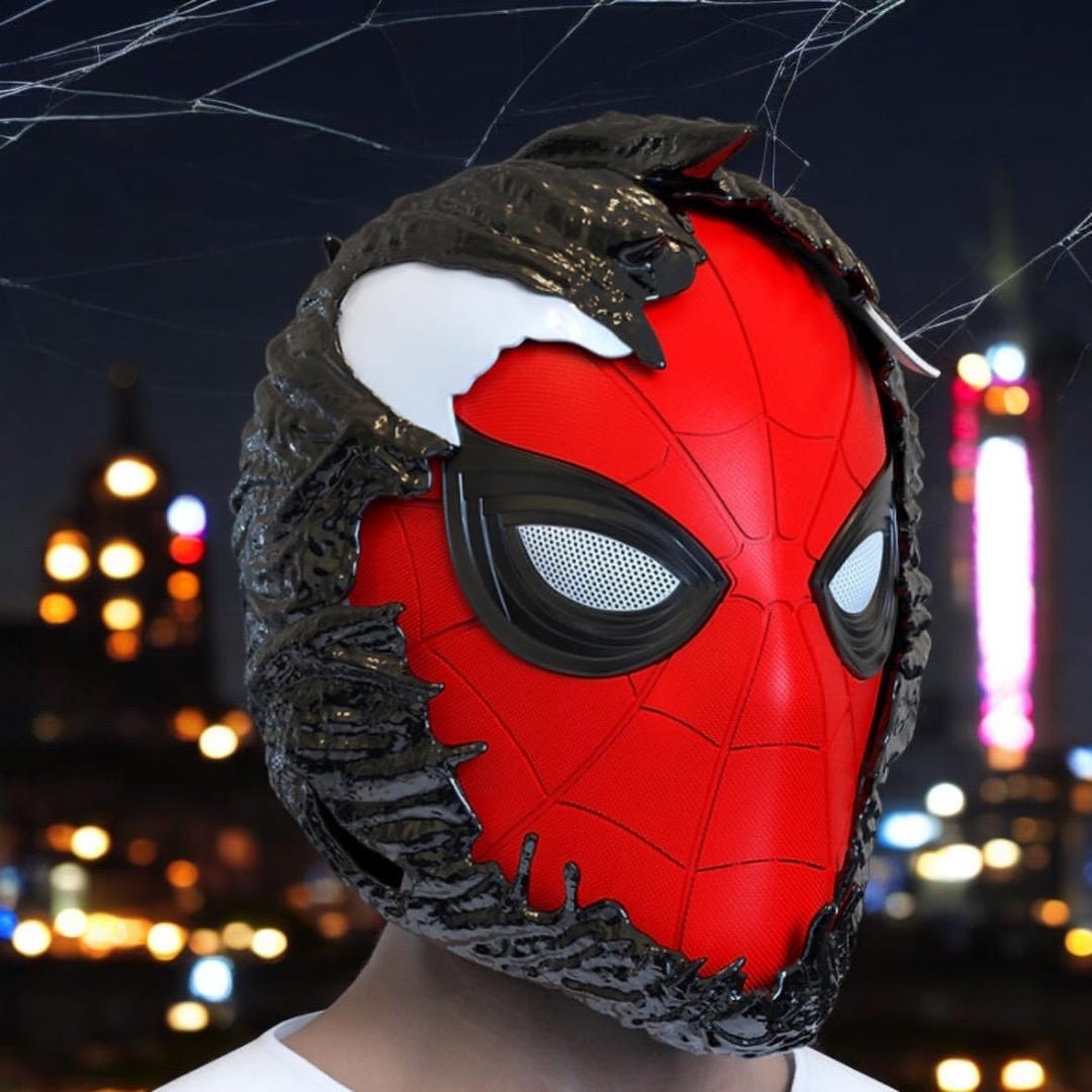 Venomized Spider-man Ultra Realistic Helmet / Mask 3D Print - Etsy