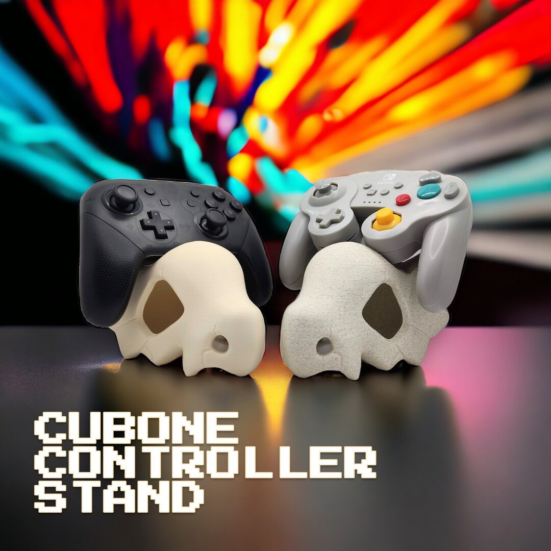 Pokémon Cubone Skull Video Game Controller Holder, Universal Joystick ...
