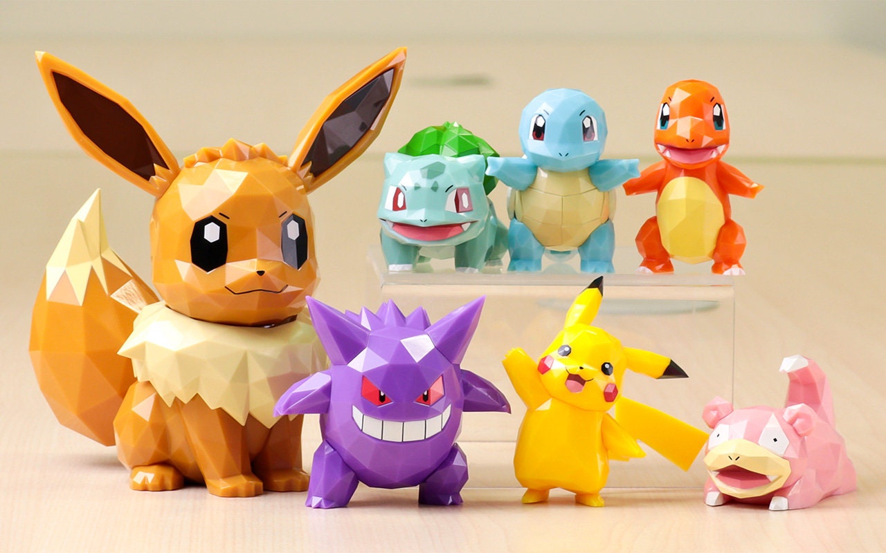 Pokemon STL Pack: Print 'em All! - Pokémon Miniatures Models + More ...