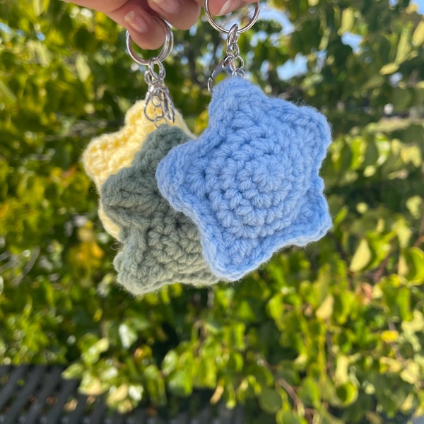 Star Keychain - Etsy