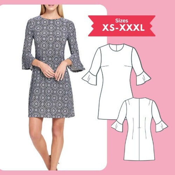 Lined Dress Pattern - Etsy