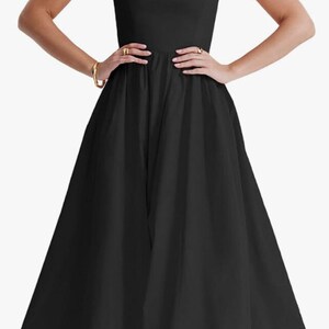 Gathered Waist Dress Pdf Sewing Pattern Thin Strap Dress Spaghetti ...