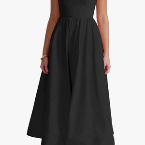 Gathered Waist Dress Pdf Sewing Pattern Thin Strap Dress Spaghetti ...