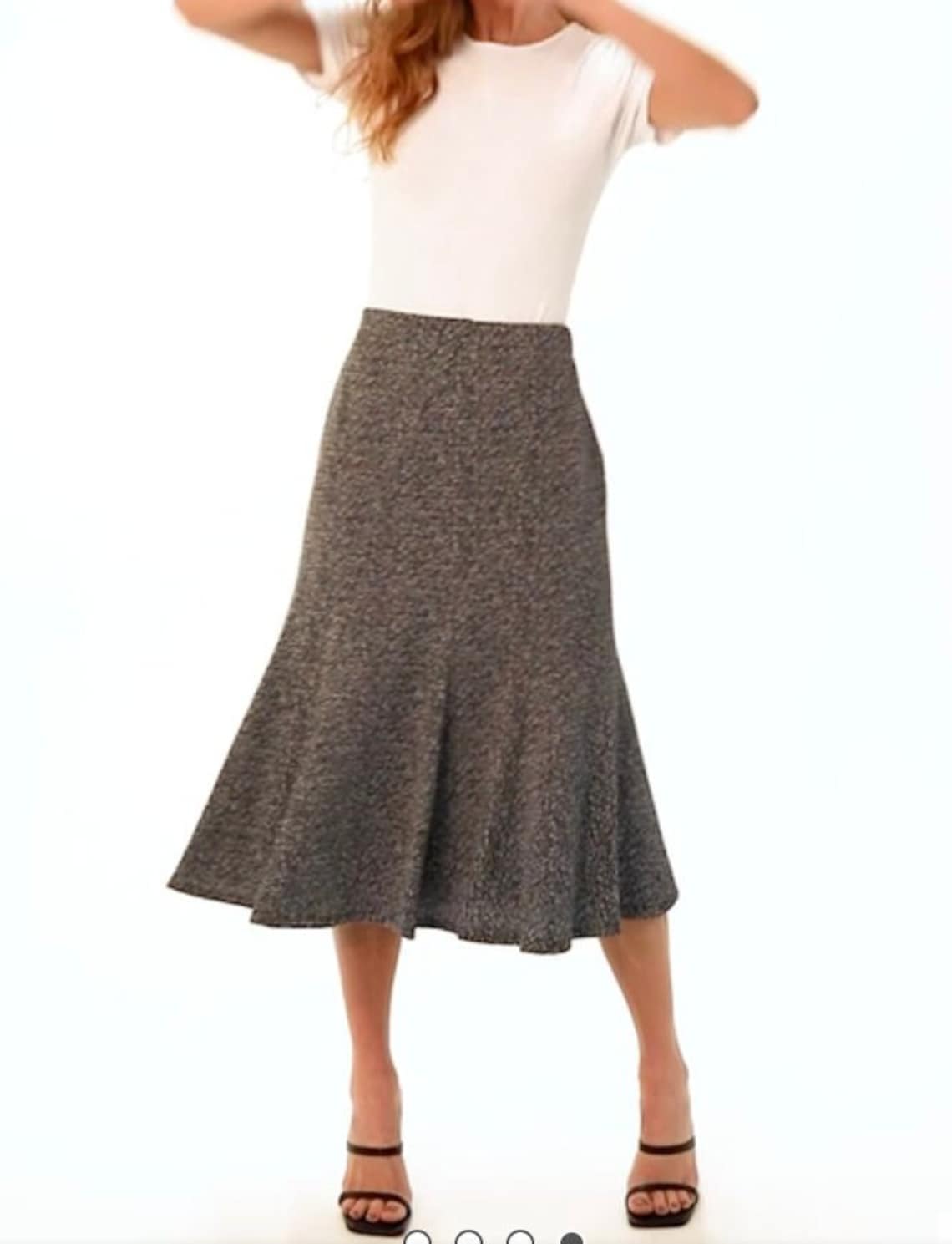 Fishtail Skirt Pdf Sewing Pattern Women Size XS-XXXL Midi Trumpet Skirt ...