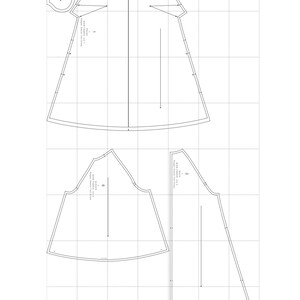 Raglan Sleeve Dress Sewing Pattern Lantern Sleeve Pocket Dress PDF ...