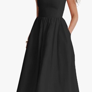Gathered Waist Dress Pdf Sewing Pattern Thin Strap Dress Spaghetti ...