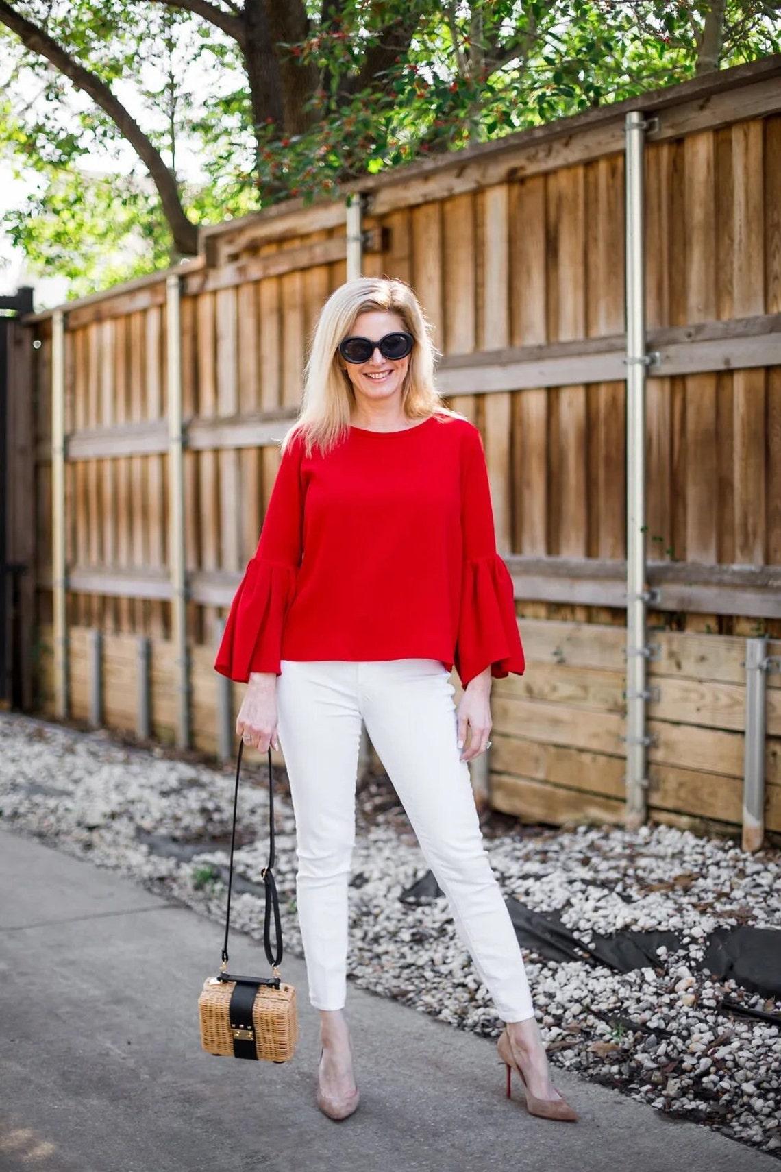 Bell Sleeve Blouse PDF Sewing Pattern Flute Trumpet Sleeve Top ...