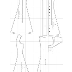 Button Front Dress Pdf Sewing Pattern Diy Sleeveless Shirt Dress ...