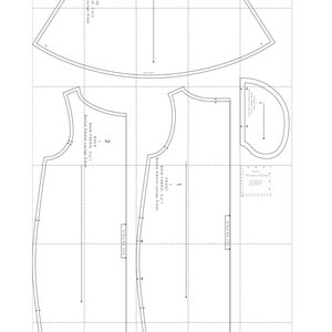 Knit Dress Pattern Bishop Lantern Sleeve Pocket Short Dress Pdf Sewing ...