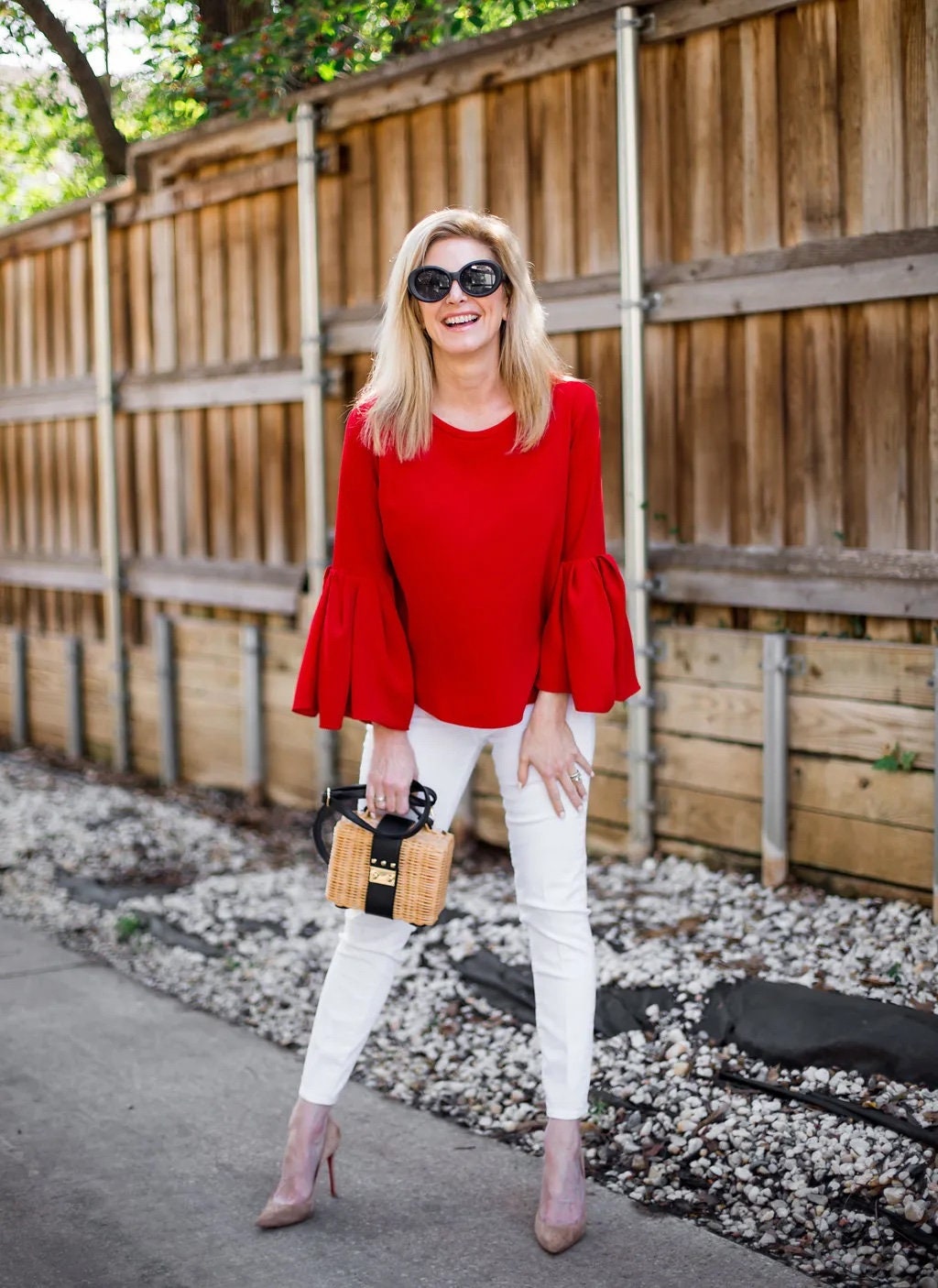 Bell Sleeve Blouse PDF Sewing Pattern Flute Trumpet Sleeve Top ...