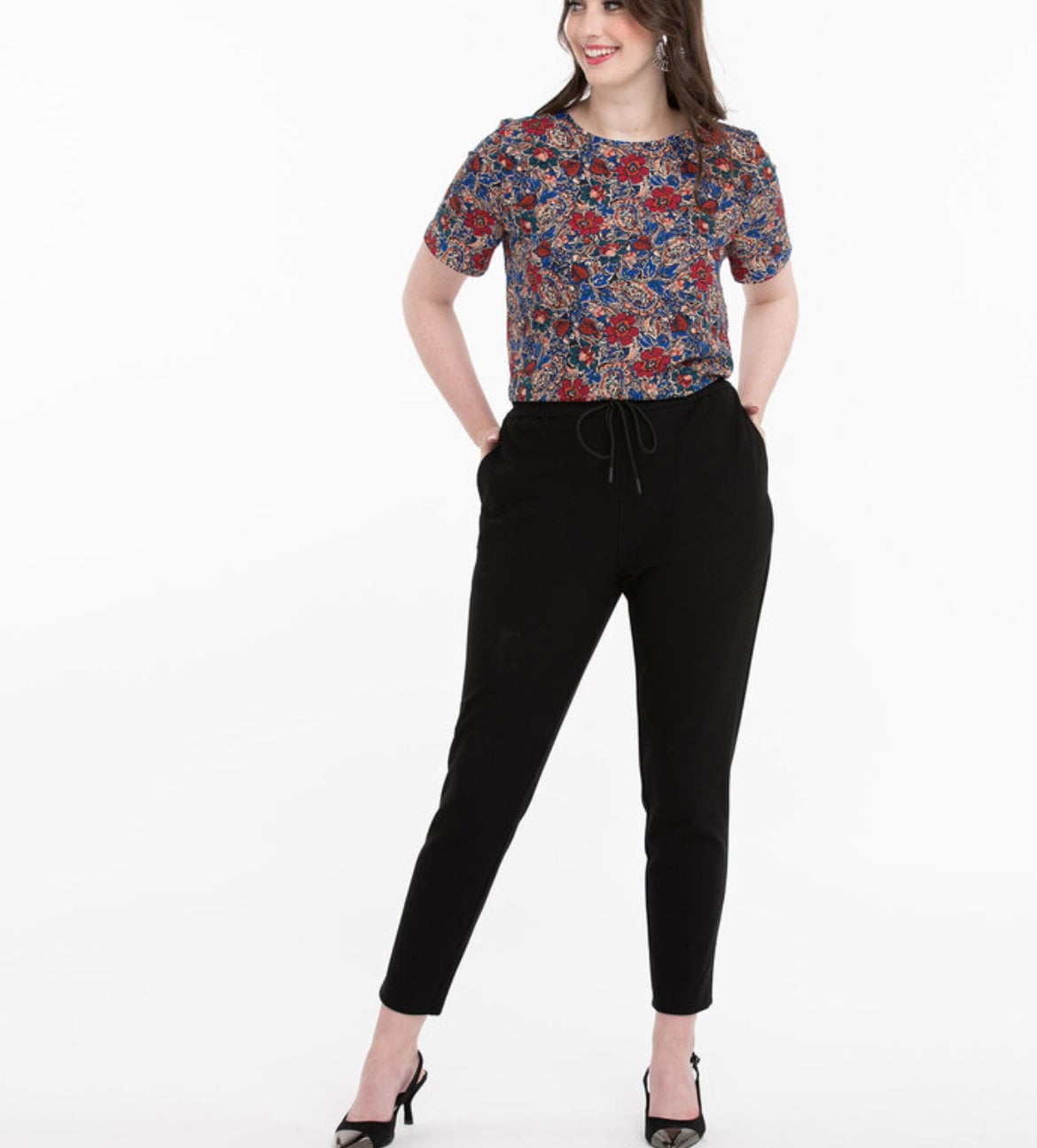 Woven Short Sleeve Top Sewing Pattern (PDF Download) - Etsy