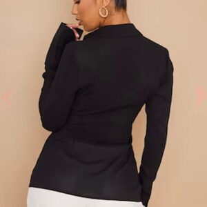 Fitted Shirt PDF Sewing Pattern – Long Sleeve Button-up Dress Shirt ...