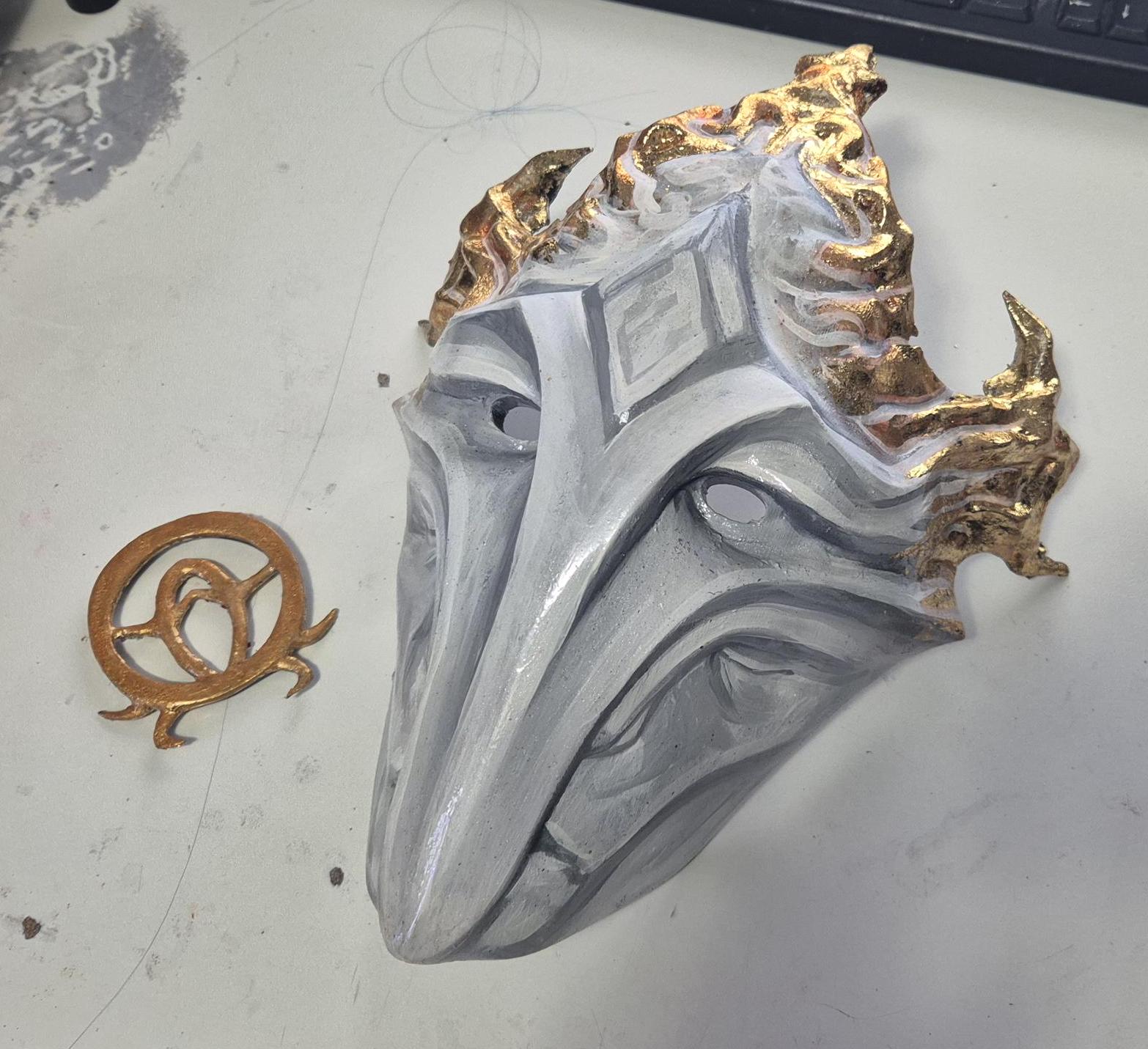 Viktor Arcane S2 Mask & Robe Pin 3D Printing Files - Etsy