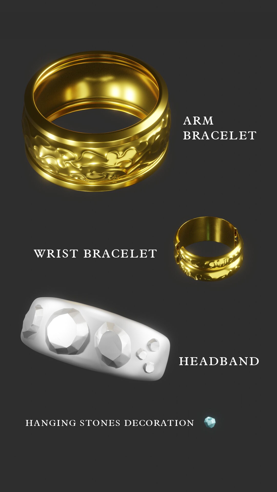 Tengen UZUI Accesories, Kimetsu No Yaiba Demon Slayer - Good Quality ...